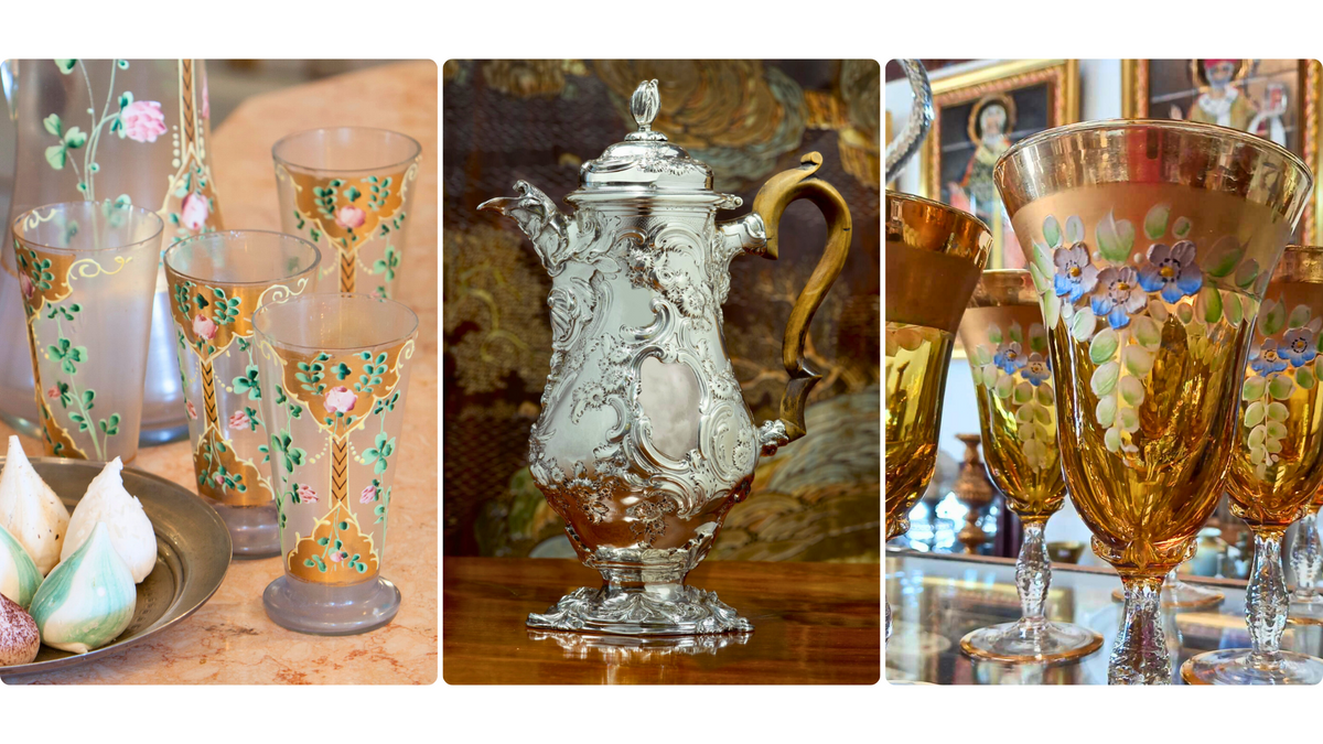 Crystal, Glass & Silverware – Yvonne Sanders Antiques Limited